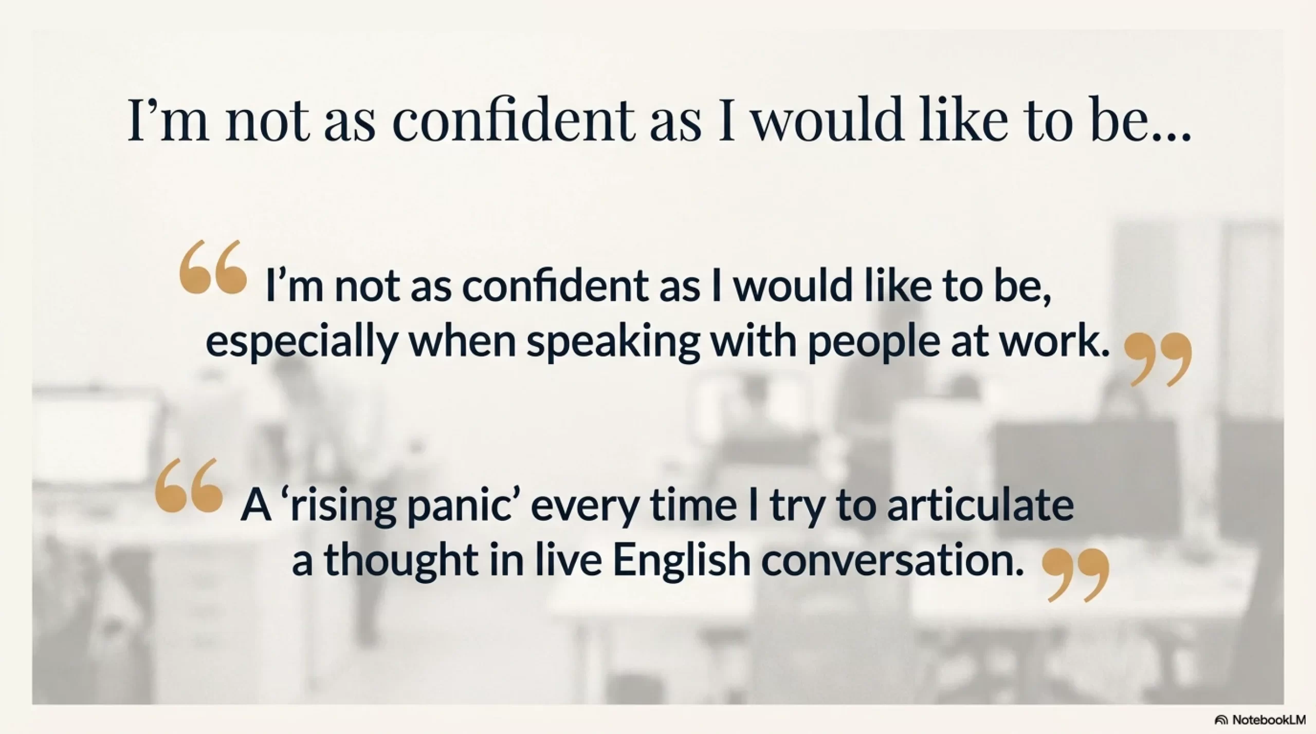 Build Confidence Speaking English: With this Practice Method - Native 1